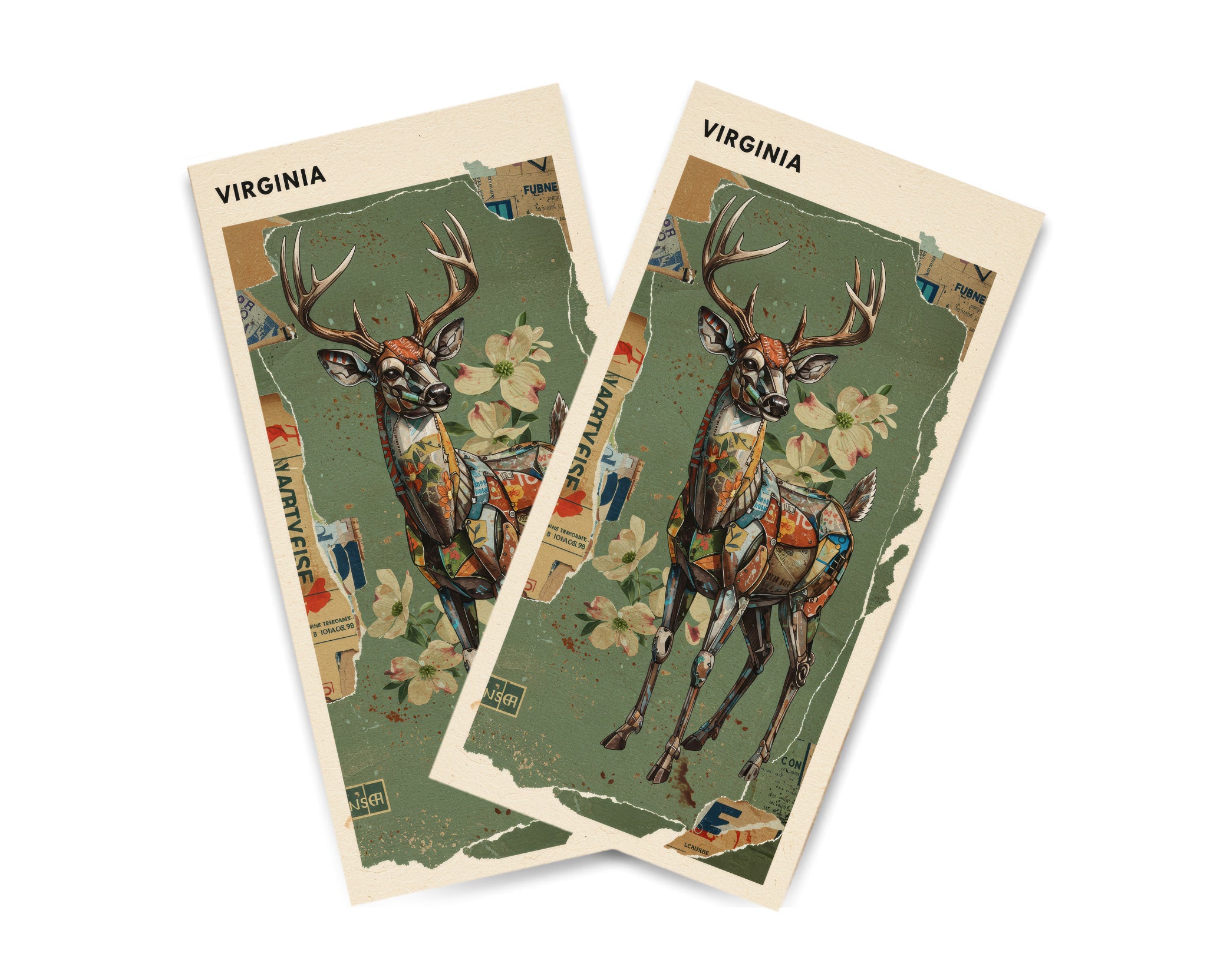 "Virginia - State Mixed Media" Cornhole Wrap – cornhole.com