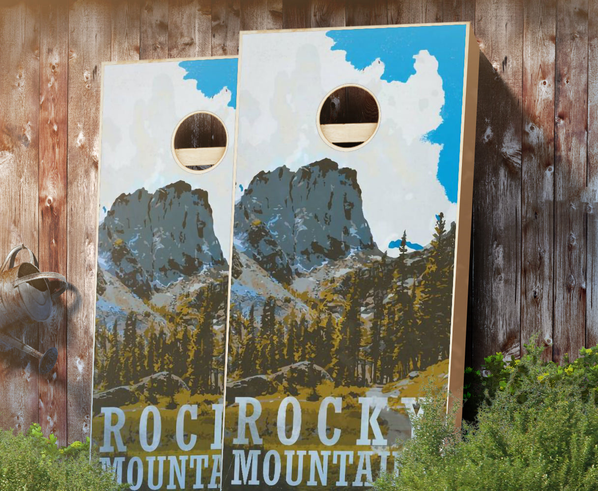"Rocky Mountains" National Park Cornhole Boards – cornhole.com
