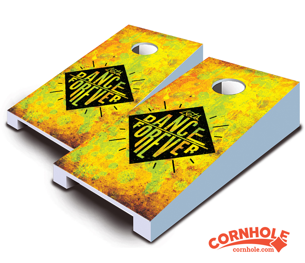 "Dance Forever" Tabletop Cornhole Boards – cornhole.com