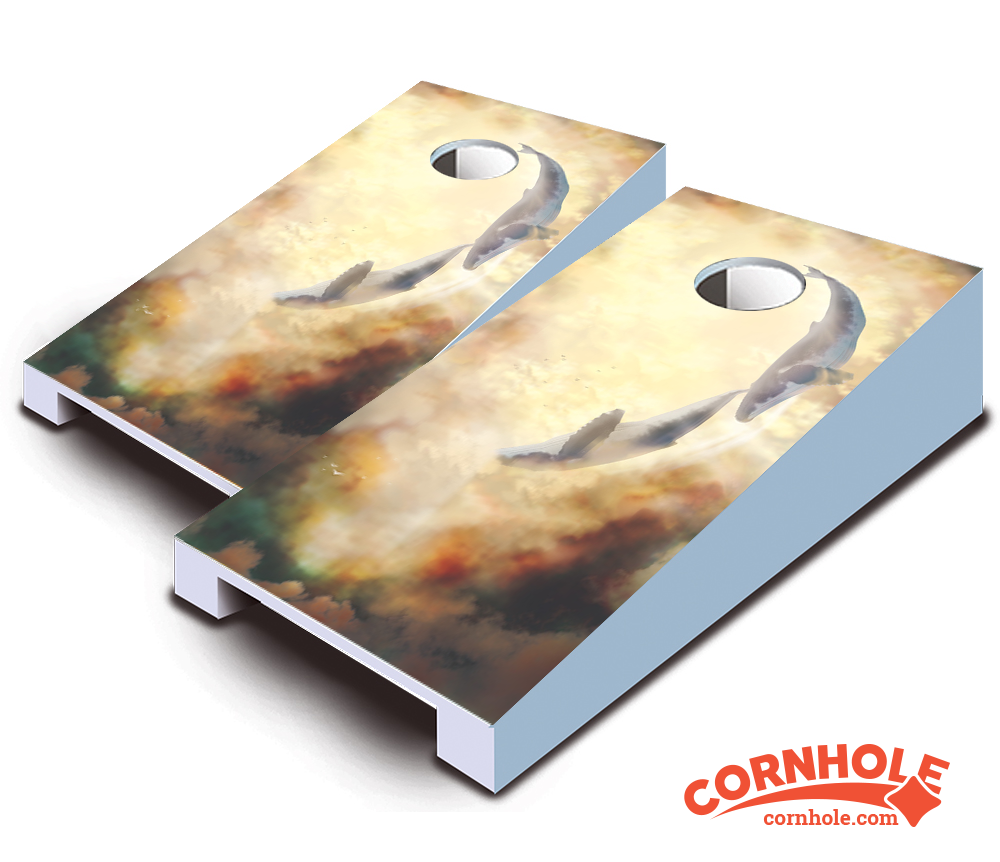 "Whale Be Friends Forever" Tabletop Cornhole Boards – cornhole.com