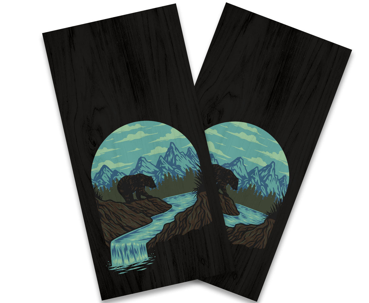 "Bear Mountains" Cornhole Wrap – cornhole.com