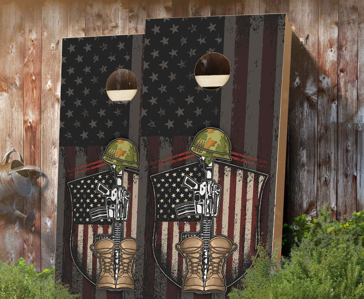 "Fallen Soldier" Cornhole Boards – cornhole.com