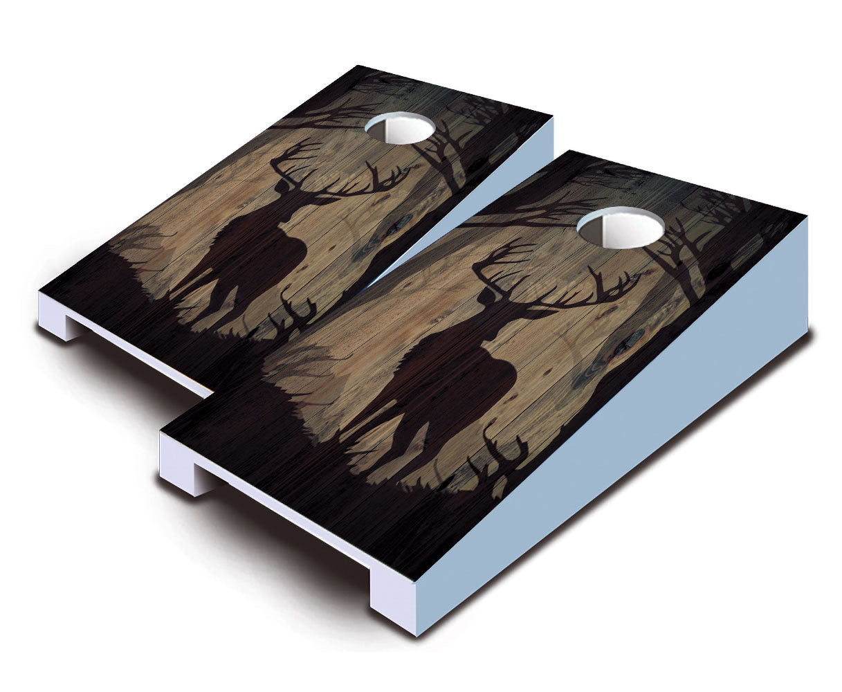 "Graveyard Shift BUck" Tabletop Cornhole Boards – cornhole.com