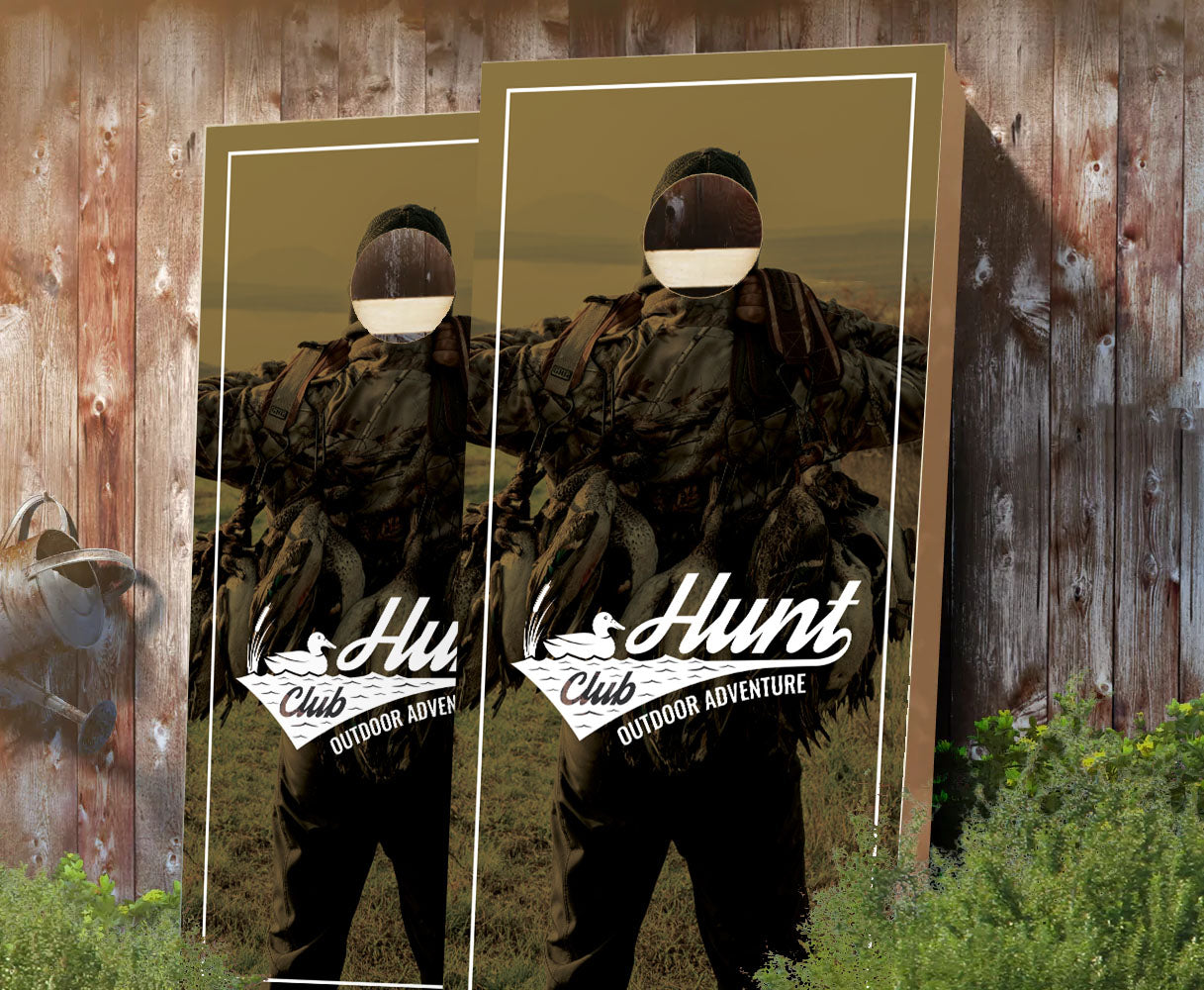 "Hunt Club Waterfowl Ducks" Cornhole Boards – cornhole.com